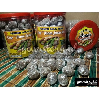 Jual Permen Gula Asam Jawa Asli (Permen Asem Tradisional/Permen Asem ...
