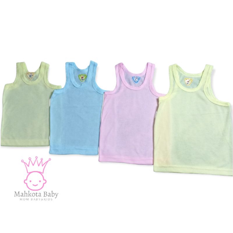 Jual kaos Singlet Bayi Baru Lahir Warna Polos SNI Arini kaos sangsang ...