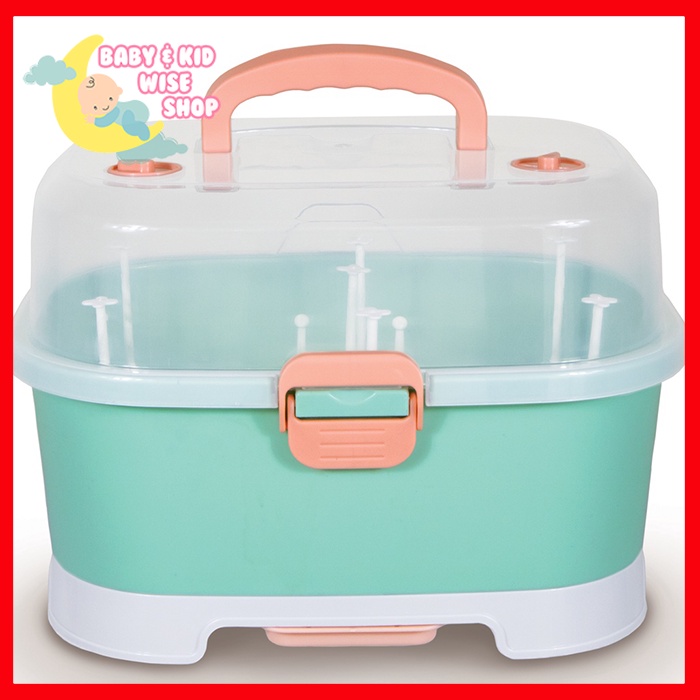 Jual BABY SAFE DRYING RACK PORTABLE RAK PENGERING BOTOL & PENYIMPANAN ...