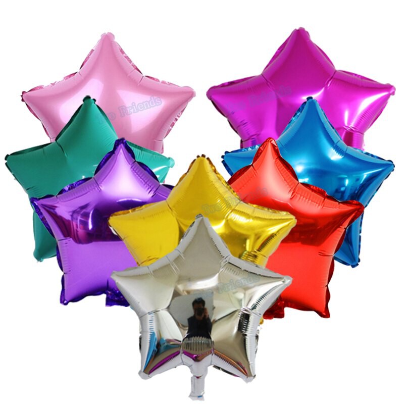 Jual Balon Foil Bintang 45 Cm / Balon Bintang / Balon Star | Shopee ...