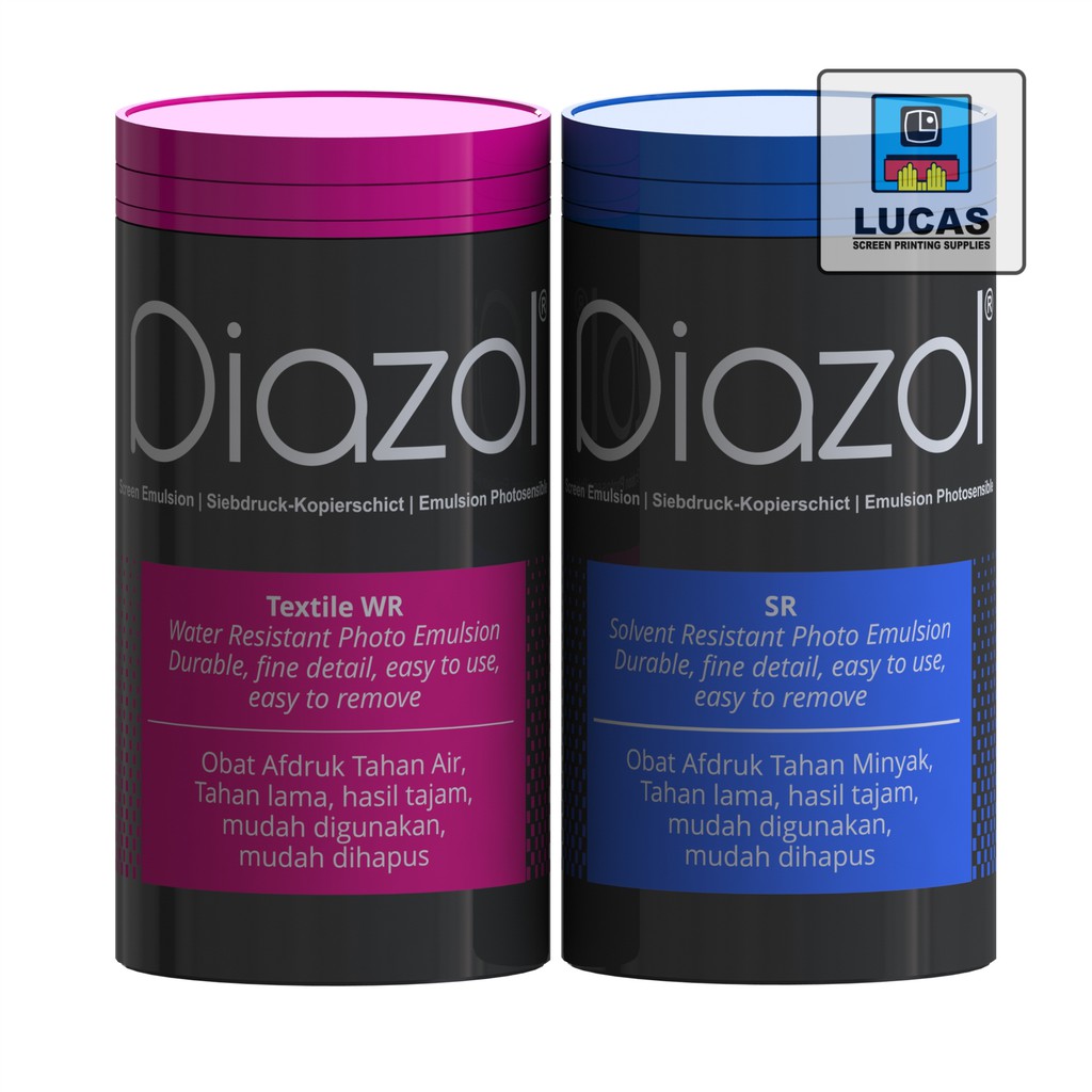 Jual Obat Afdruk Sablon New Diazol | Shopee Indonesia