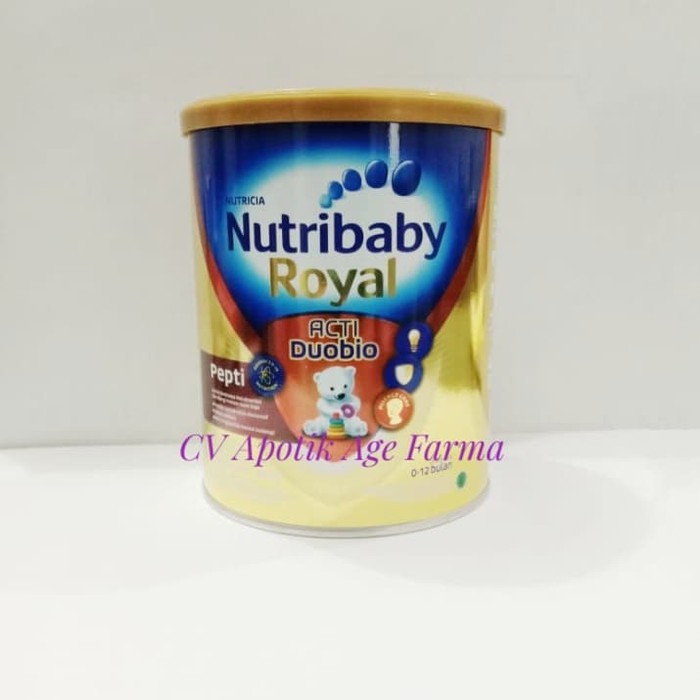 Jual Nutribaby Royal Pepti junior 400 g atau gram (Nutricia) | Shopee ...