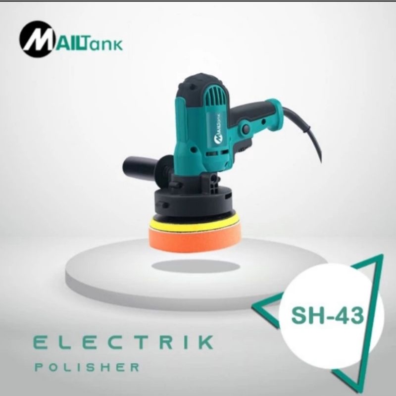 Jual MAILTANK MESIN POLES BODY MOTOR MOBIL KACA POLES 5 INCH MAILTANK SH43 MESIN POLES MENGKILAP ...