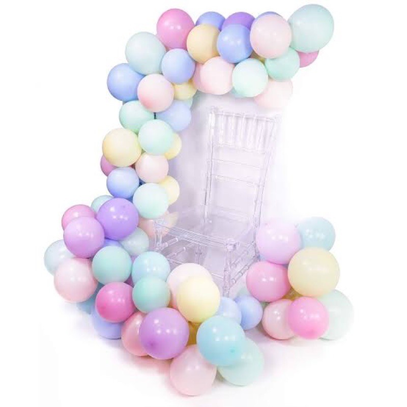 Balon latex Macaron / Balon Pastel TEBAL 12 inch SATUAN | Shopee Indonesia