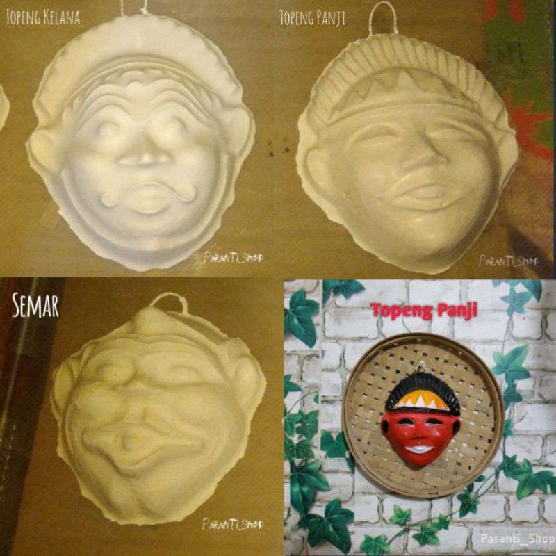 HIASAN DINDING GYPSUM CIREBON TOPENG KELANA PANJI DAN SEMAR | Shopee ...
