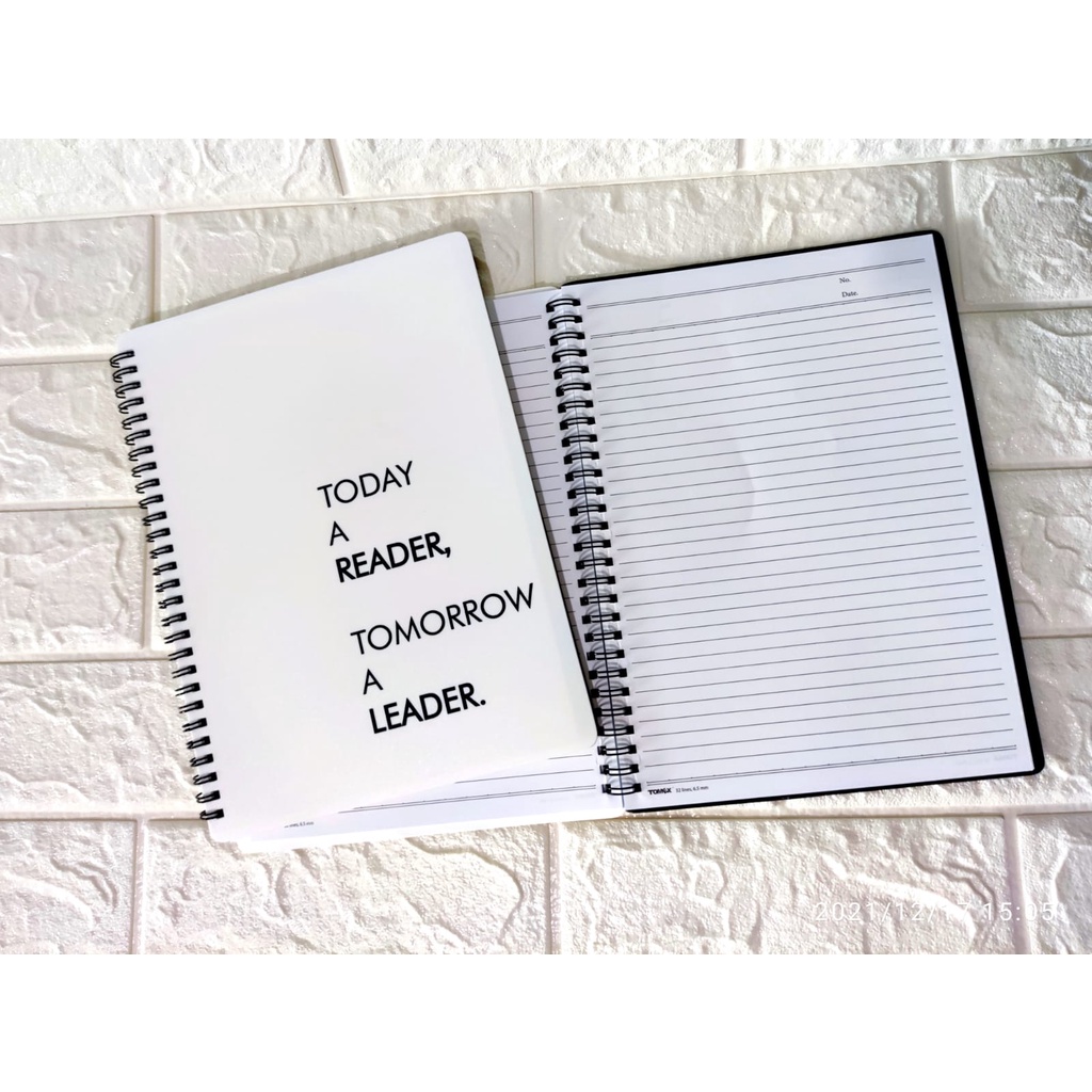 Jual Buku Catatan / Buku Tulis / Buku Catatan Spiral / Notebook B5 ...