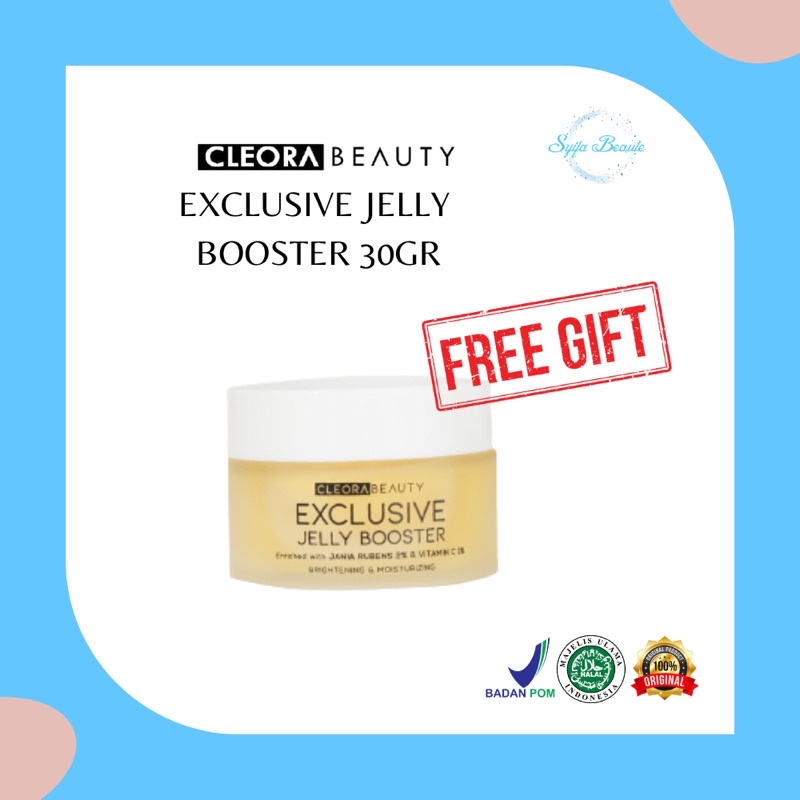Jual Cleora Beauty Exclucive Jelly Booster 30 Gram Original | Shopee ...