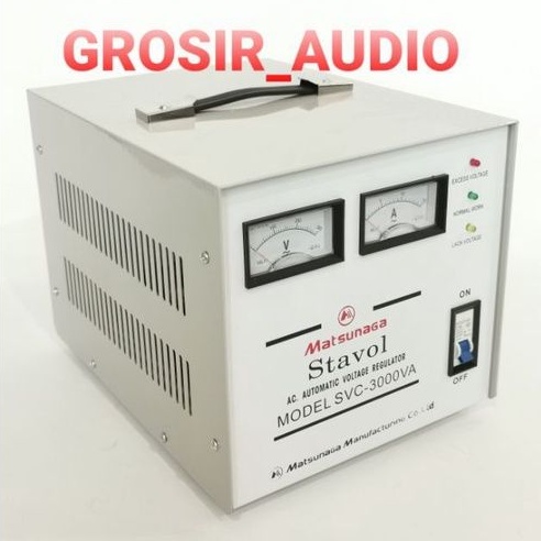 STAVOL MATSUNAGA 3000 WATT ,STABILIZER MATSUNAGA 3000 WATT | Shopee ...