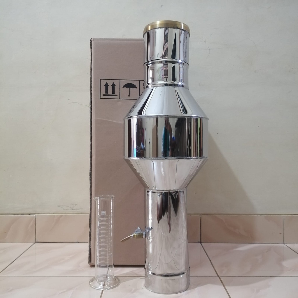 Jual Obrometer Stainless Pengukur Curah Hujan Ombrometer Stainless 70cm ...