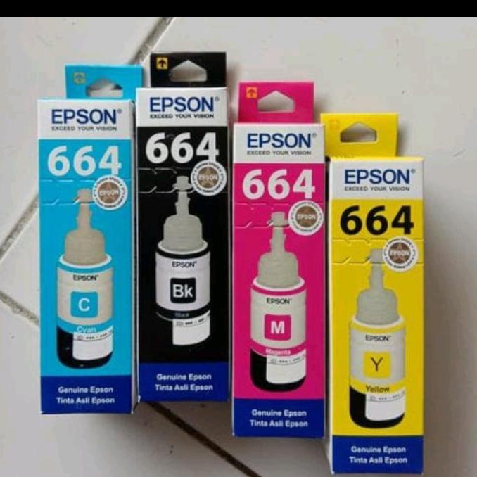 Jual Tinta Printer Epson 4 Warna Belisariahenia | Shopee Indonesia