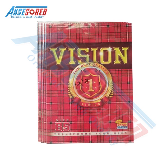 Jual Buku Tulis Kampus Vision [Isi 36 50 Lembar/10 Buku] / Campus 1 ...