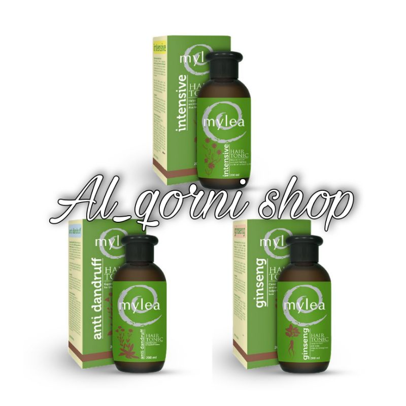Jual Mylea Green Hair Tonic 200ml / 100ml Intensive / Ginseng / Anti ...