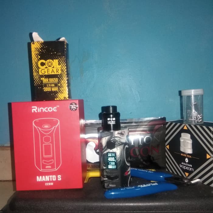Jual vape PSK second/ bekas mod rincoe manto S RDA muse | Shopee Indonesia