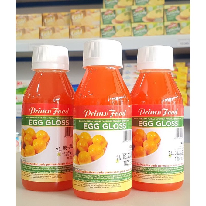 Jual Prims Food Egg Gloss / Olesan Pengkilat Nastar / Pengganti Oles ...