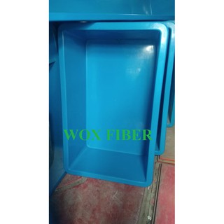 Jual BAK FIBER PERSEGI / BAK FIBER KOTAK P:100 L:60 T:40CM | Shopee ...