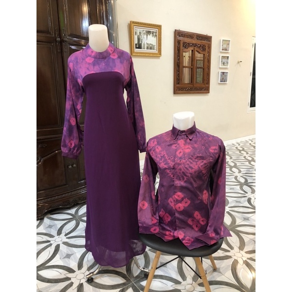 Jual Couple Jumputan Palembang Model Putus Dada | Shopee Indonesia