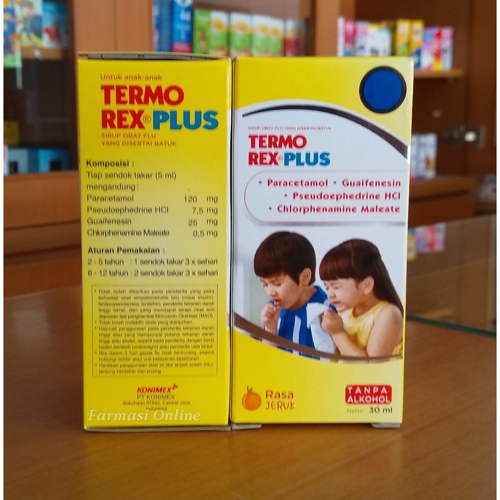 Jual Termorex Plus Syrup 30 ml | Shopee Indonesia