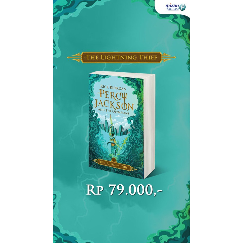 Jual PERCY JACKSON : THE LIGHTNING THIEF Rick Riordan - NOURA BOOKS PUB ...