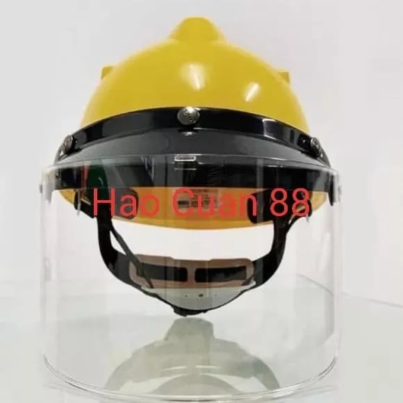 Jual HELM APD SAFETY FACE SHIELD MEDIS WARNA KUNING BLUE EAGLE PROYEK ...