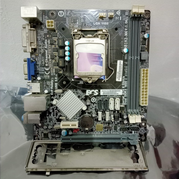 Jual Motherboard Soket 1150 H81 Ddr3 Merk ECS | Shopee Indonesia