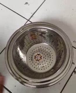 Jual BASKOM STAINLESS STEEL PREMIUM BASKOM BOLONG LUBANG SARINGAN 20 22 ...