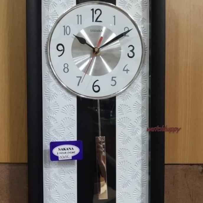 Jual Jam Dinding SAKANA ORIGINAL Pendulum Melody Lonceng per Jam New ...