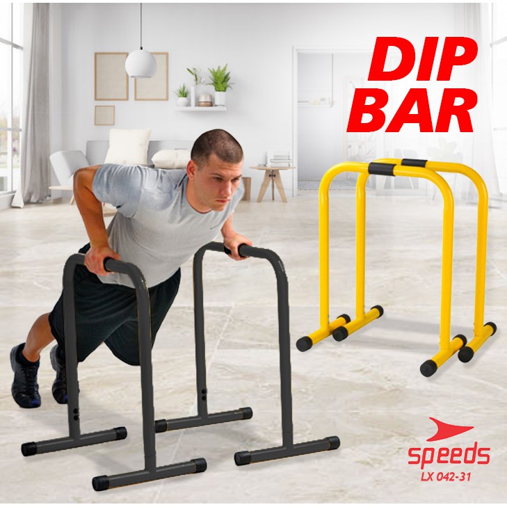 Jual SPEEDS Sport Dip Bar Alat Fitness Olahraga Gym Lebert Equalizer ...