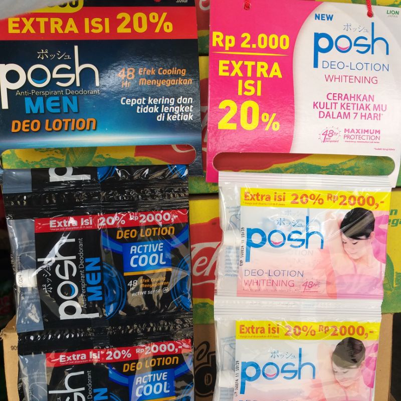 Jual Posh Deo Lotion 11gr harga per 1 pcs | Shopee Indonesia