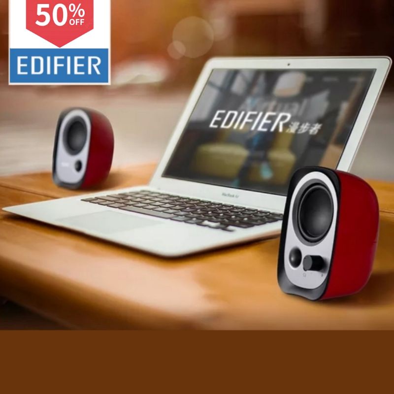 Jual EDIFIER Original Speaker Stereo USB Powered 2.0 Set - R12U ...