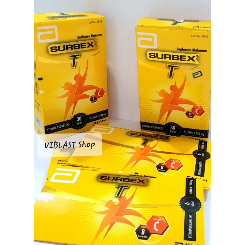 Jual SURBEX T /Suplemen makanan /Multivitamin /Vitamin B Komples ...