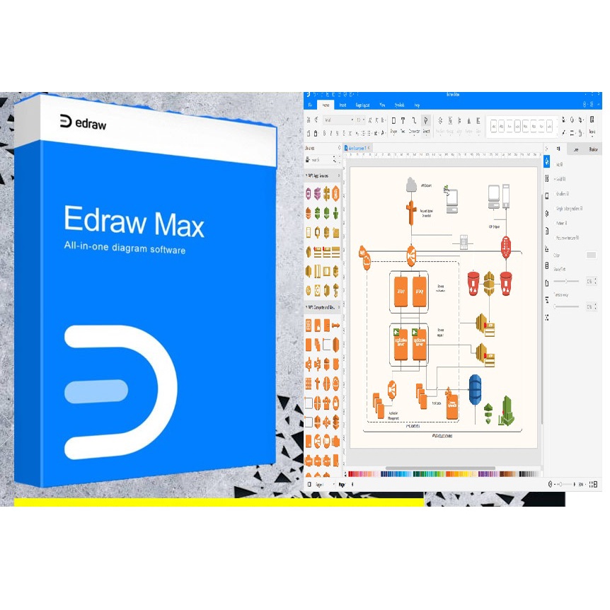 Jual (CD) Edraw Max Diagram Chart Graph - FULL VERSION | Shopee Indonesia