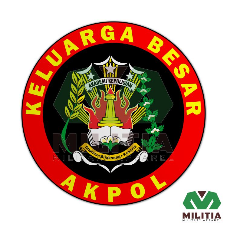 Jual Stiker Bulat AKPOL Akademi Kepolisian Taruna | Shopee Indonesia