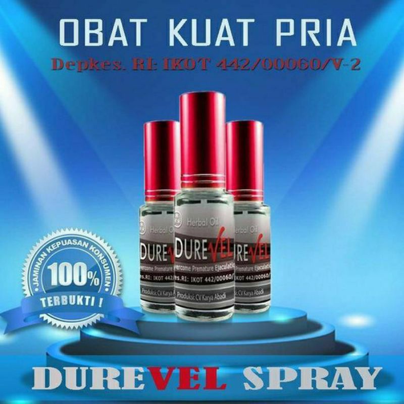 Jual KUAT LAMA TAHAN %100 DUR_EVEL SPRAY PRIA | Shopee Indonesia