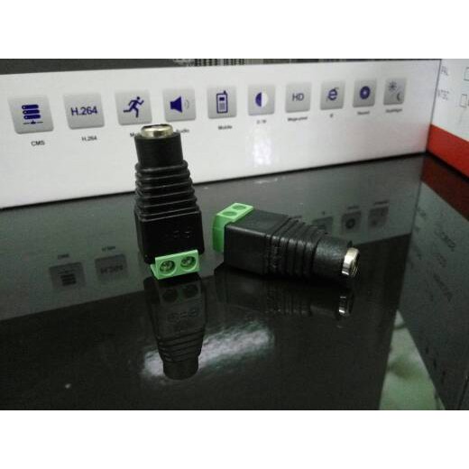 Jual KONEKTOR JACK CCTV / CONNECTOR DC FEMALE | Shopee Indonesia