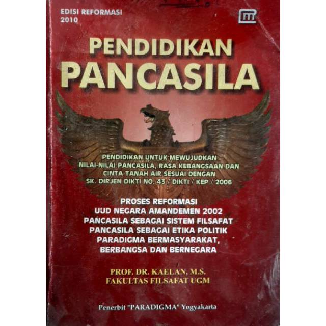 Jual PENDIDIKAN PANCASILA " kaelan | Shopee Indonesia