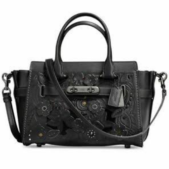 Jual Tas COACH Swagger Tea Rose Black NEW ORIGINAL | Shopee Indonesia