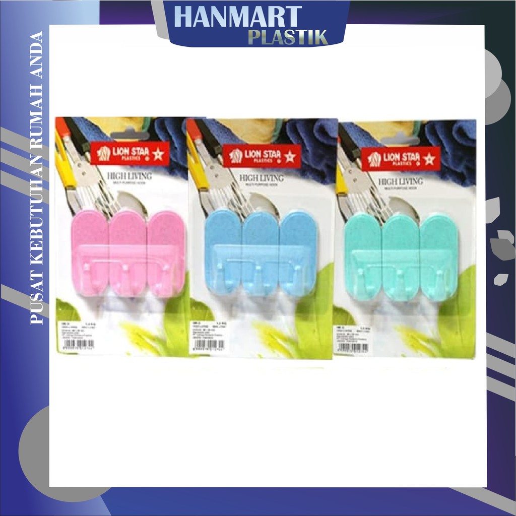 Jual Hanger Gantungan Tempel Lion star - Lion Star HK 3 Multi Purpose ...