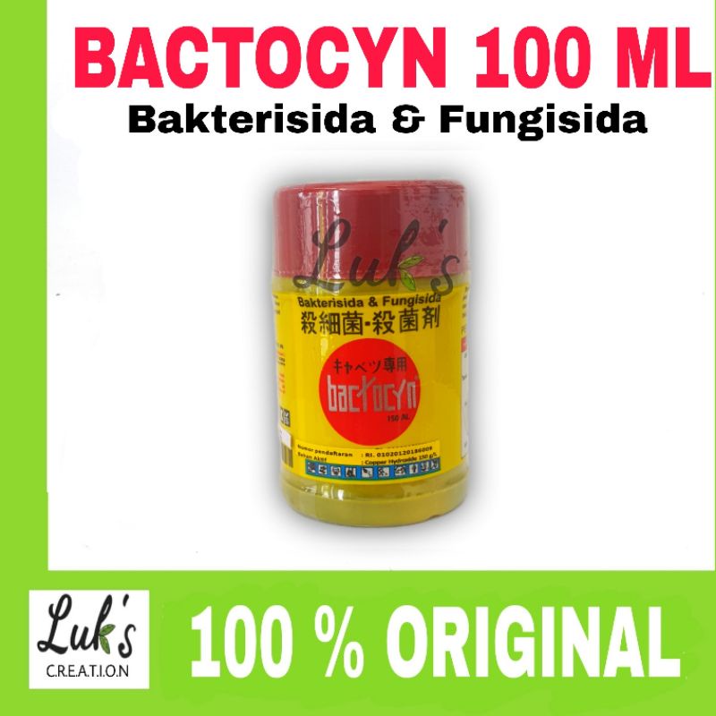 Jual BACTOCYN 150AL 100ML bakterisida plus fungisida tanaman anti ...