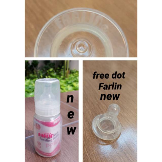 Jual Botol susu Farlin 150ML bonus dot Farlin | Shopee Indonesia