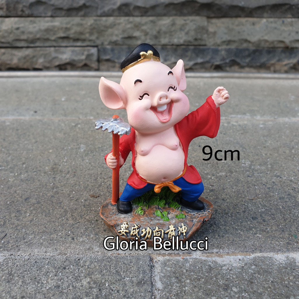 Jual patung pajangan kerasakti cu pat kai miniatur pat kay kera sakti ...