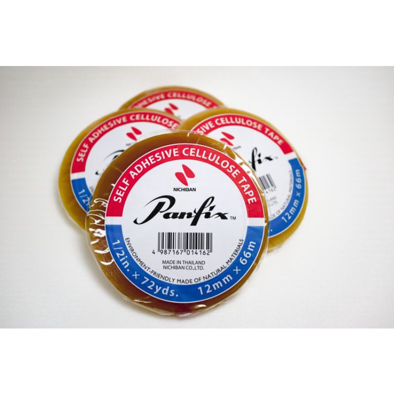 Jual Panfix 1/2 Inch x 72Yds x Core 3 Inch Cellulose Tape | Shopee ...