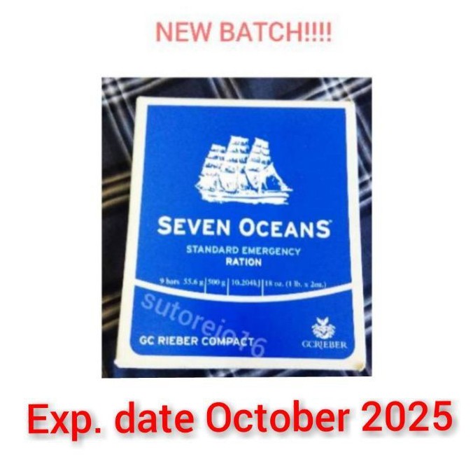Ransum mre foodration seven oceans makanan darurat RANSUM import mirip ...