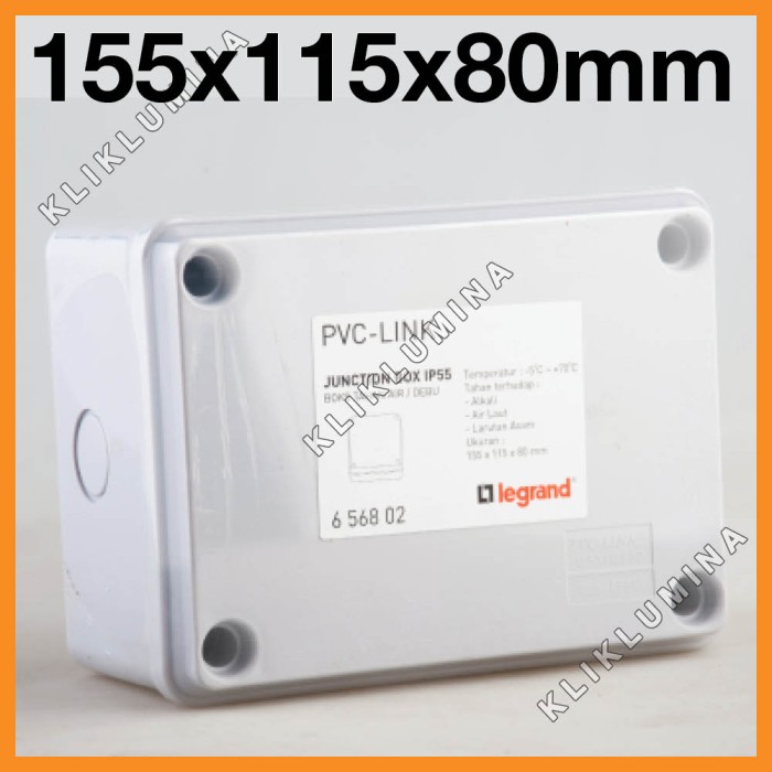 Jual Junction Box 155x115x80 Legrand 656802 Outdoor Duradus IP55 Termurah | Shopee Indonesia