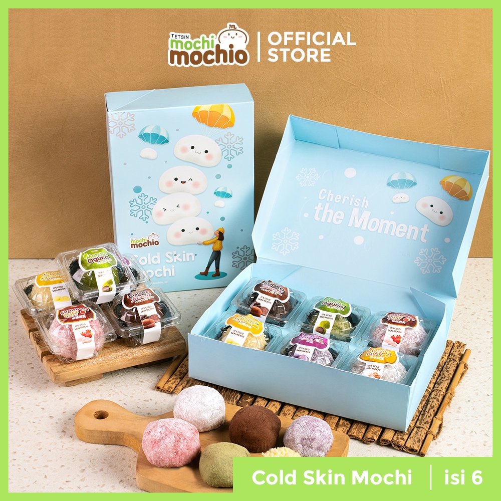 Jual Tetsin Mochi Mochio - Cold Skin Mochi 6 pcs | Shopee Indonesia