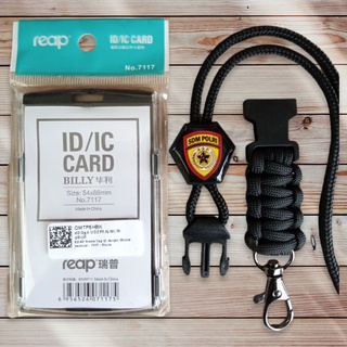 Jual TALI LANYARD ID CARD KEPOLISIAN LOGO SDM POLRI | Shopee Indonesia
