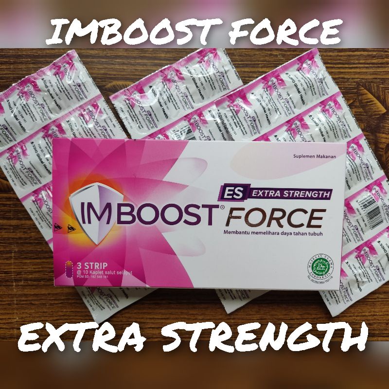 Jual Imboost FORCE EXTRA STRENGTH (1strip 10 tablet) | Shopee Indonesia