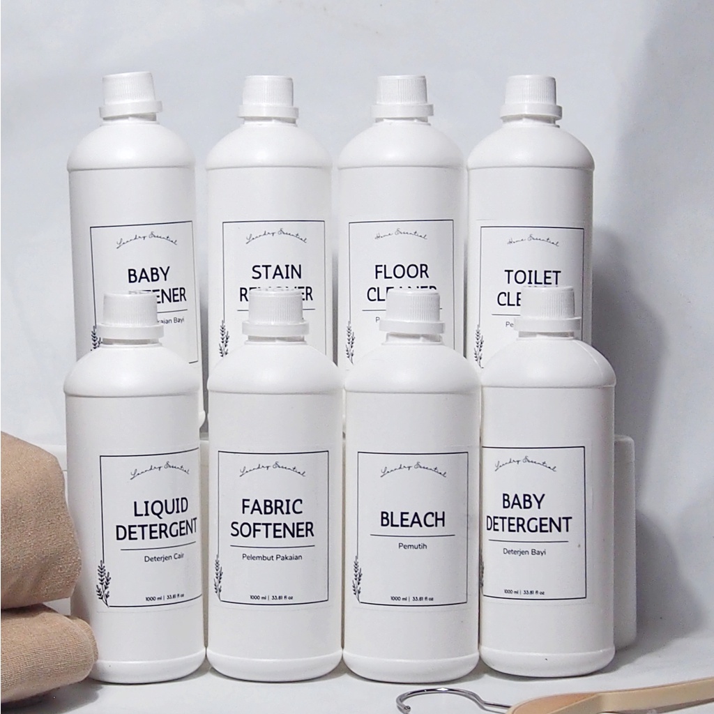 Jual Khlana Refill botol aesthetic - botol tempat detergent softener ...