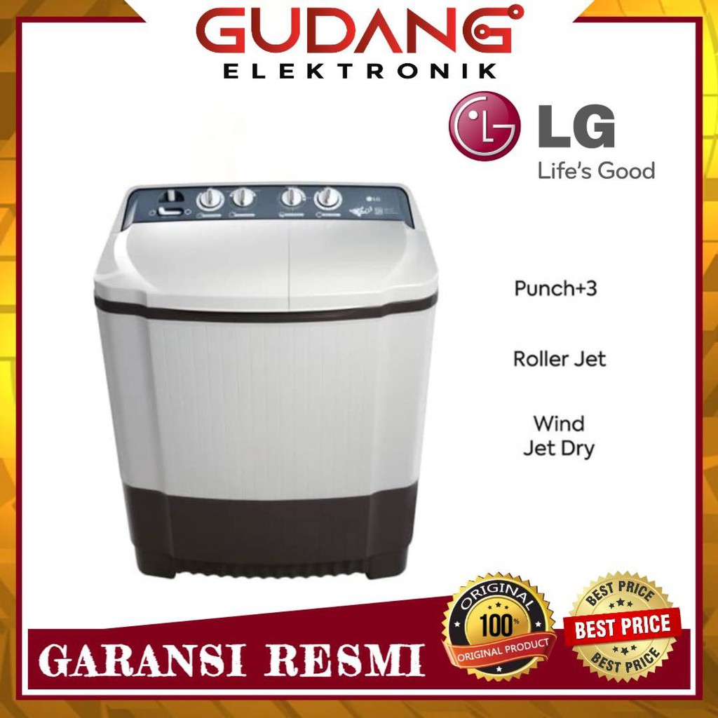 Jual MESIN CUCI 2 TABUNG LG P7000 TWIN TUB 7KG LOW WATT P 7000 | Shopee Indonesia