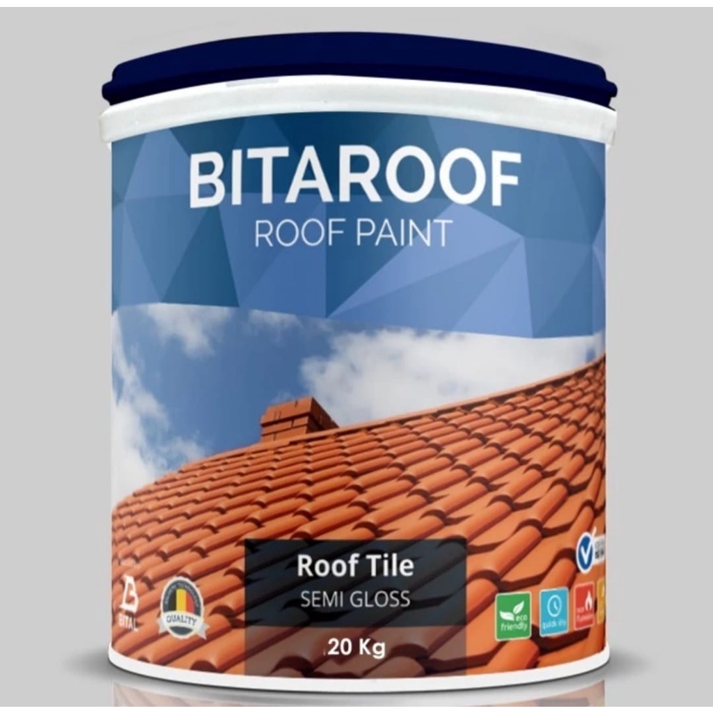Jual CAT GENTENG BITAROOF BITAL 20KG | Shopee Indonesia