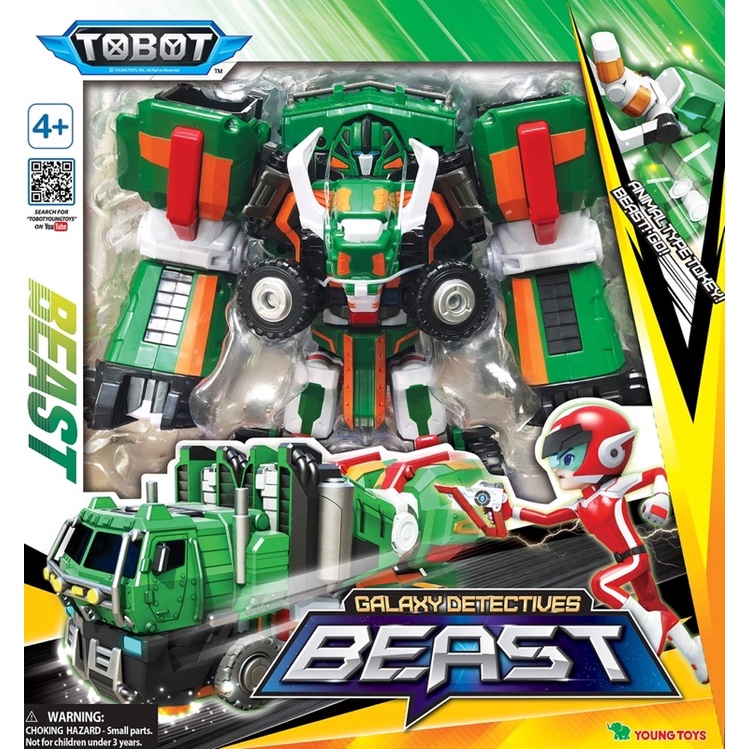 Jual Tobot Galaxy Detective Beast Youngtoys Car Transforming ...